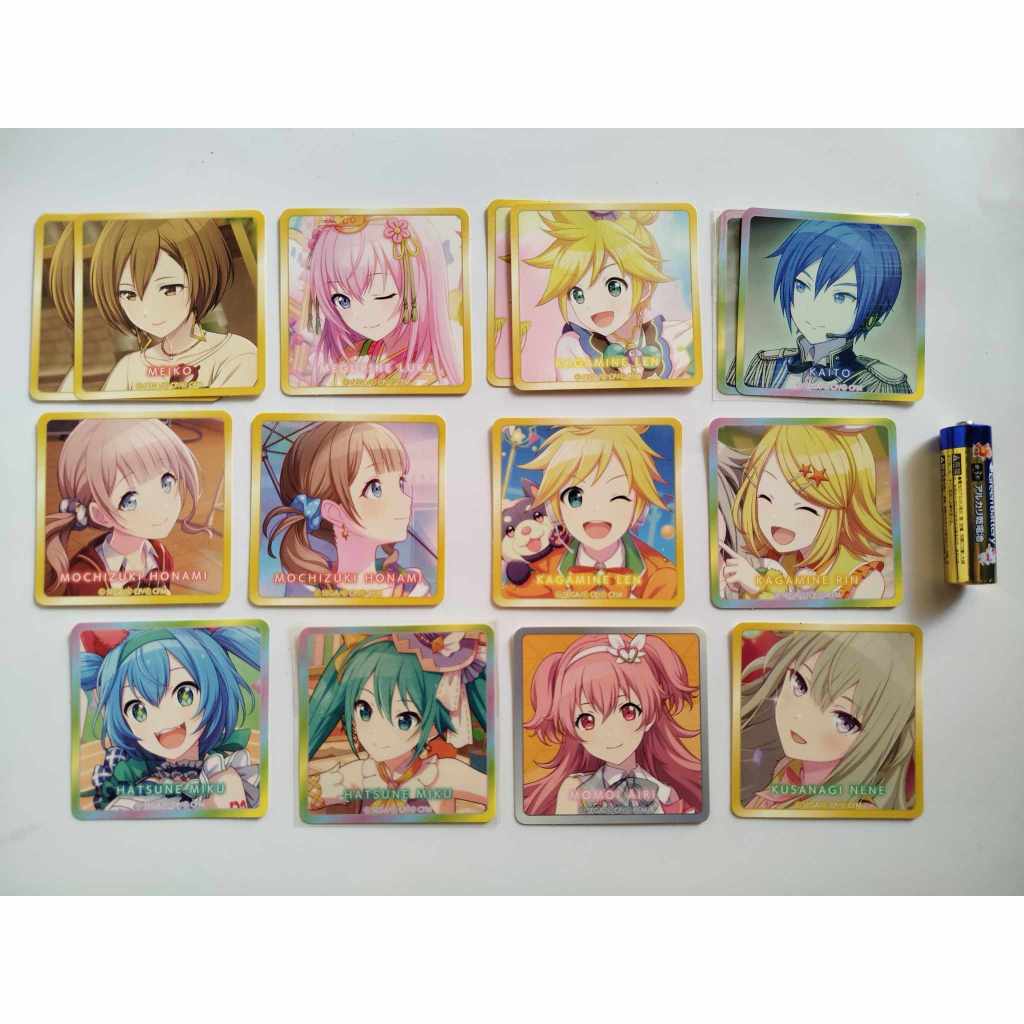 Project Sekai Anime Stickers (Official) | Shopee Philippines