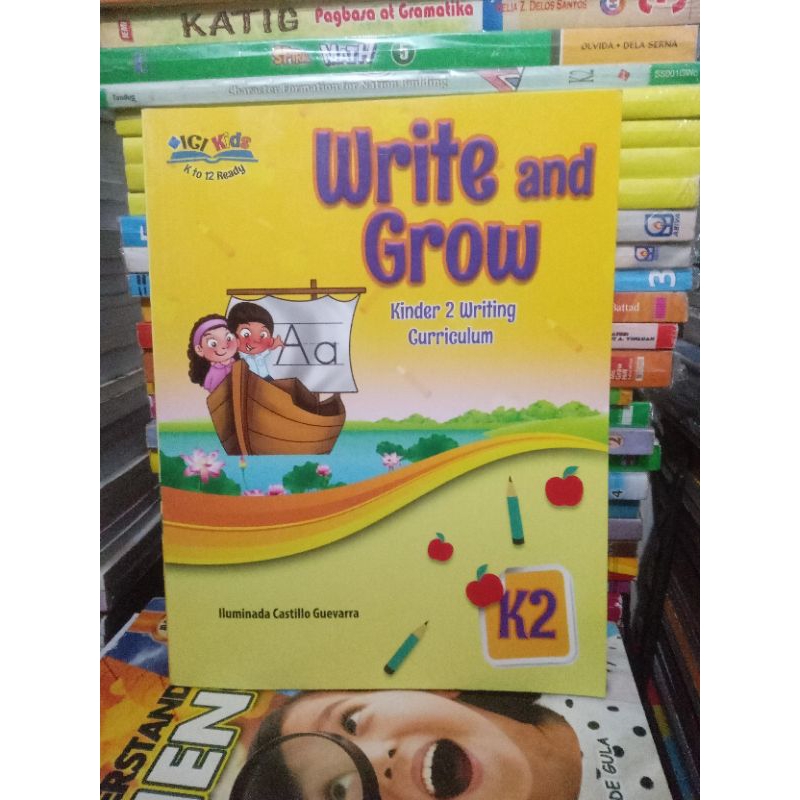 WRITE AND GROW KINDER 2 WRITING CURRECULUM (NEW) | Shopee Philippines