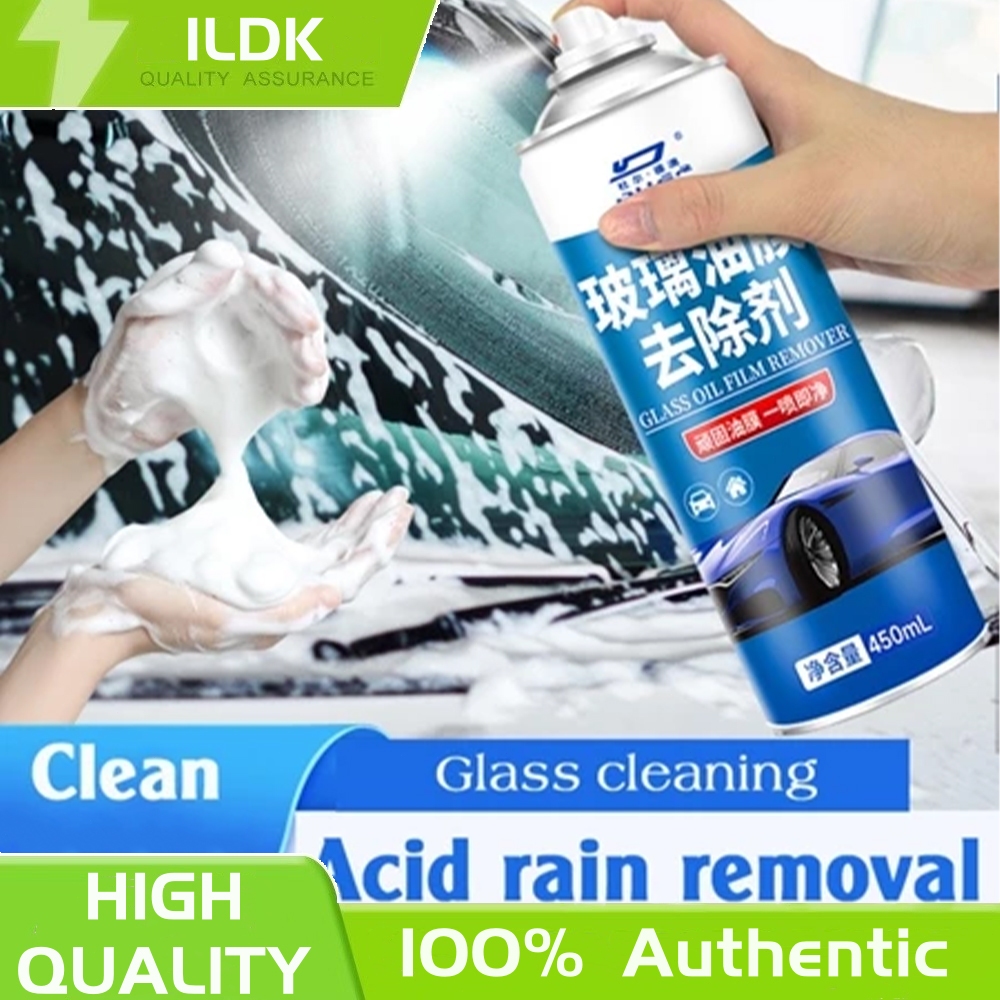 Windshield Glass Cleaner Acid Rain Stain Remover Car Glass Oil Film ...