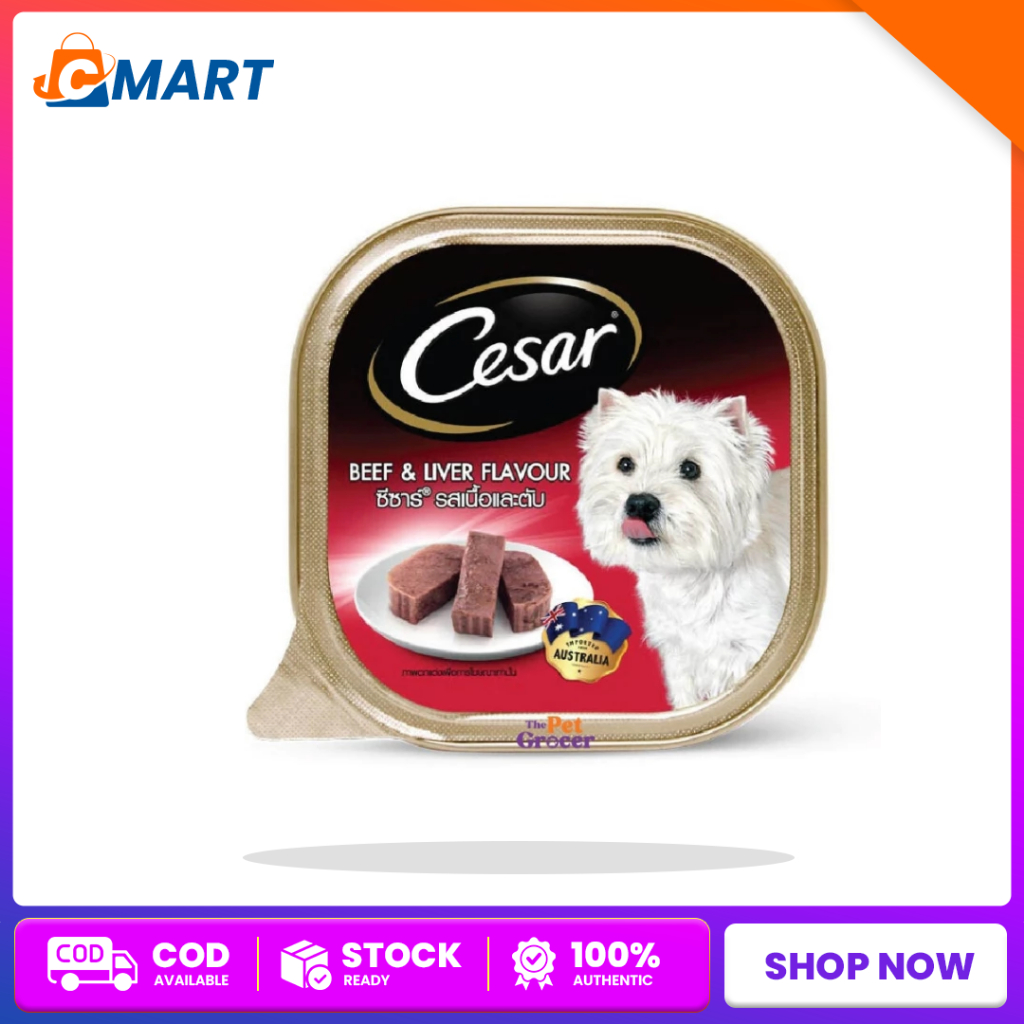 Cesar Beef & Liver 100g | Shopee Philippines