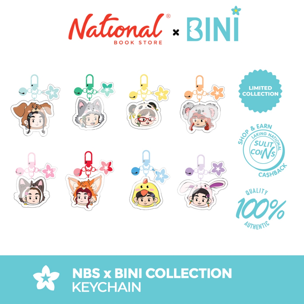 NBS x BINI Keychain Blind Box | Shopee Philippines