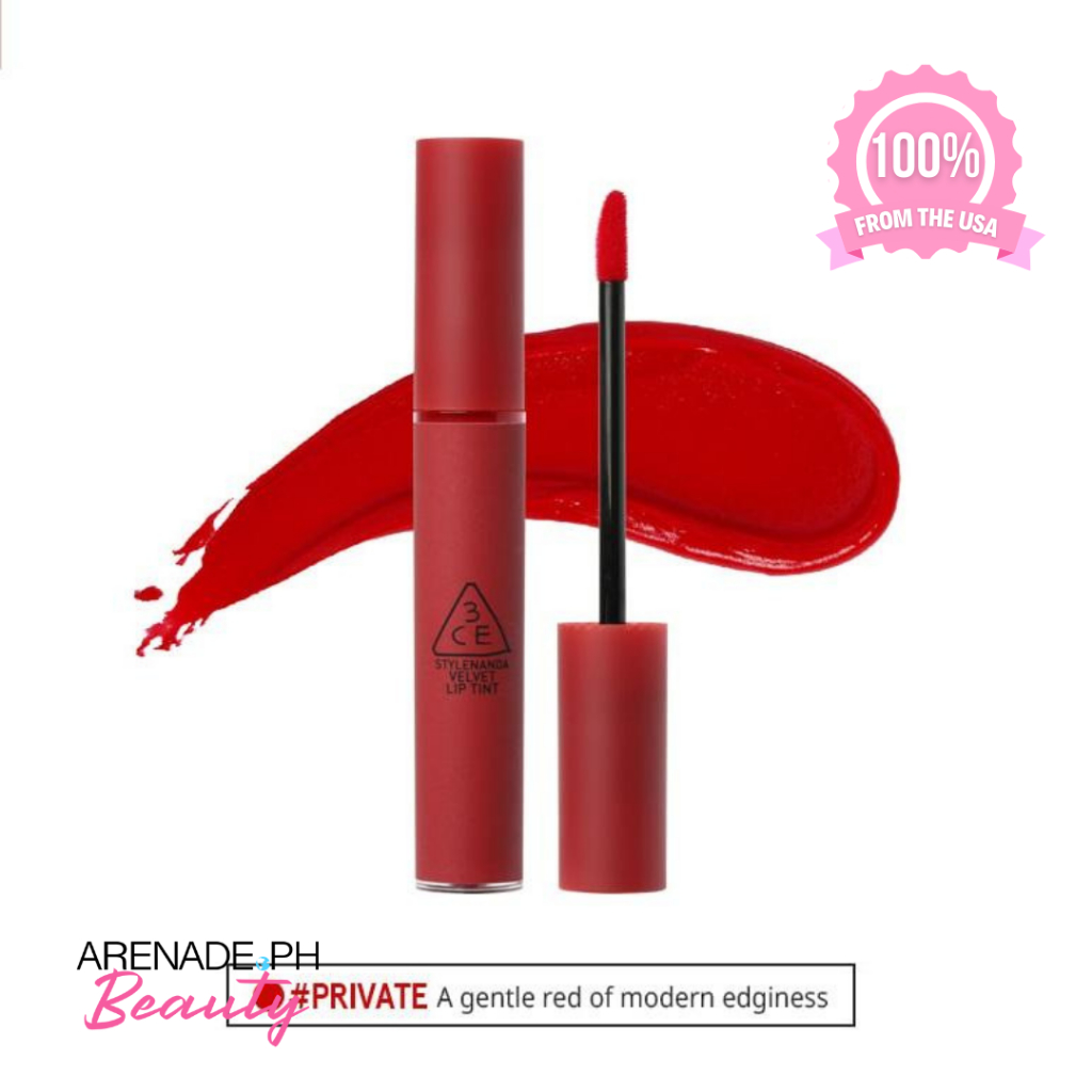 AUTHENTIC 3CE Stylenanda Velvet Lip Tint, (1 Piece) | Shopee Philippines