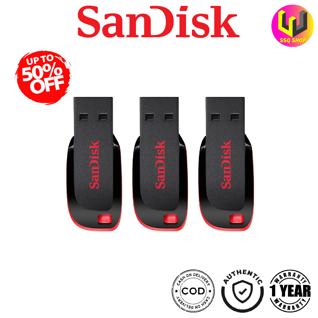 SanDisk USB Flash Drive 16GB/32GB/64GB/128GB | High-Speed Storage for ...