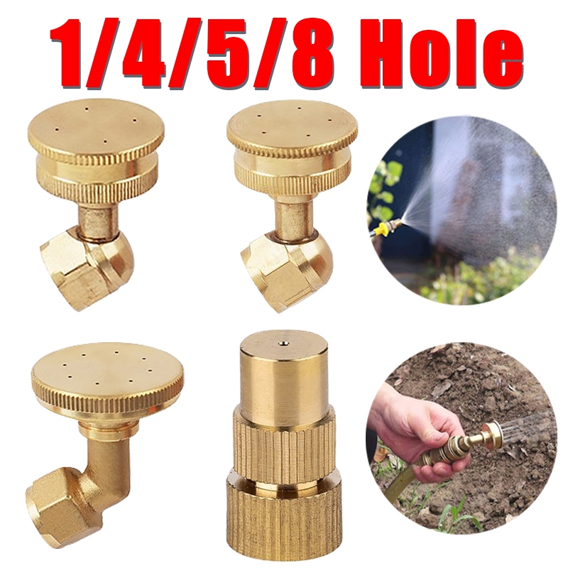 Brass Hole Porous Nozzle Sprayer High Pressure Misting Nozzle Pesticide ...