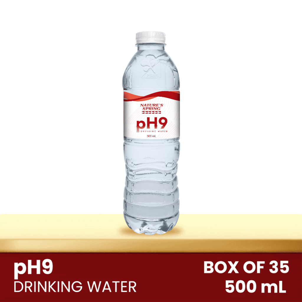 Nature's Spring pH9 Drinking Water 500 mL | Shopee Philippines