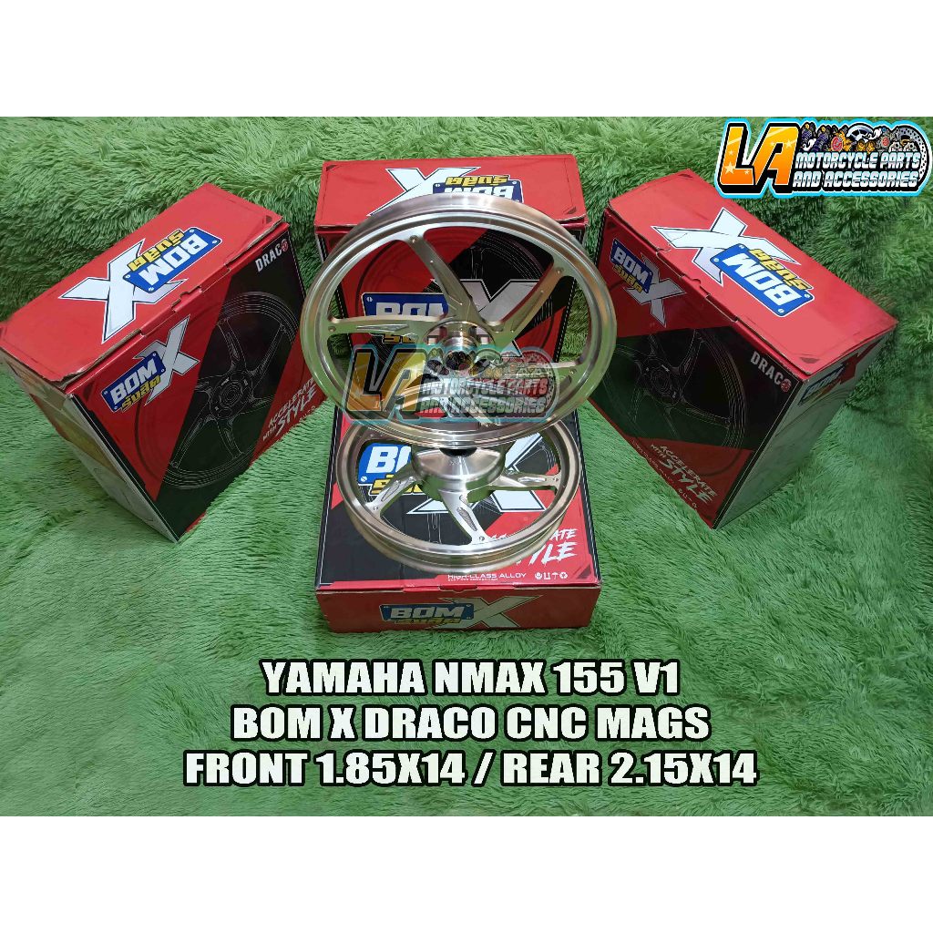 YAMAHA NMAX 155 VERSION 2 2020 MODEL BOM X DRACO CNC MAGS | Shopee ...
