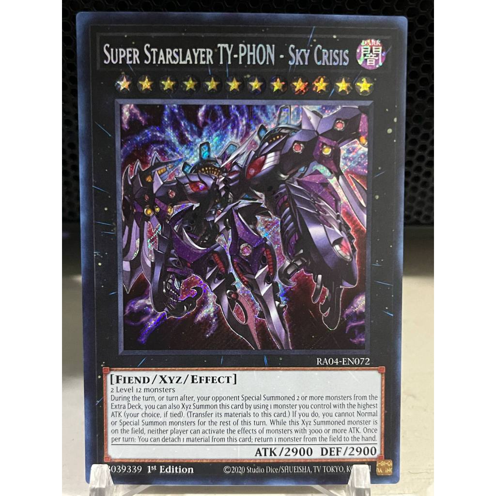 Super Starslayer TY-PHON - Sky Crisis - RA04-EN072 | Shopee Philippines