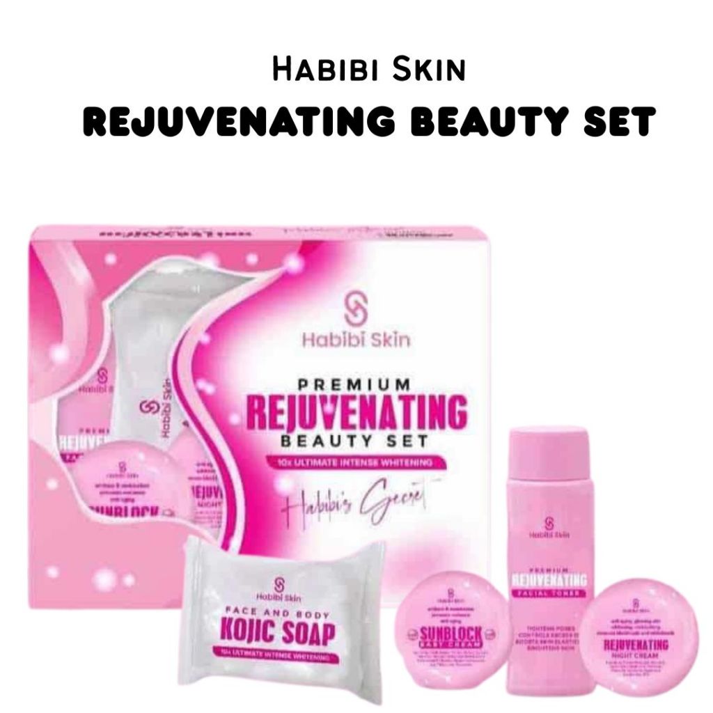 Habibi Skin Rejuvenating Beauty Set (10x IUltimate Intense Whitening ...