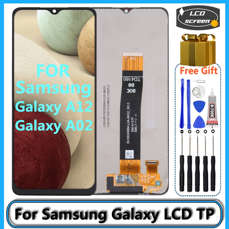 LCD SHOP LCD For Samsung Galaxy A12 / A02 Touch Display Screen Assembly ...