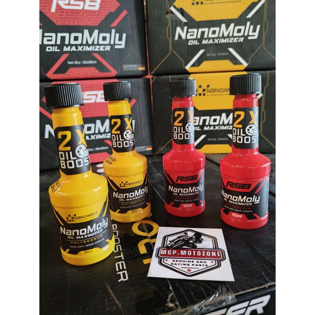 Nanomoly Oil Maximizer 60ml - 1pc. - Original (Yellow and Red Bottle ...