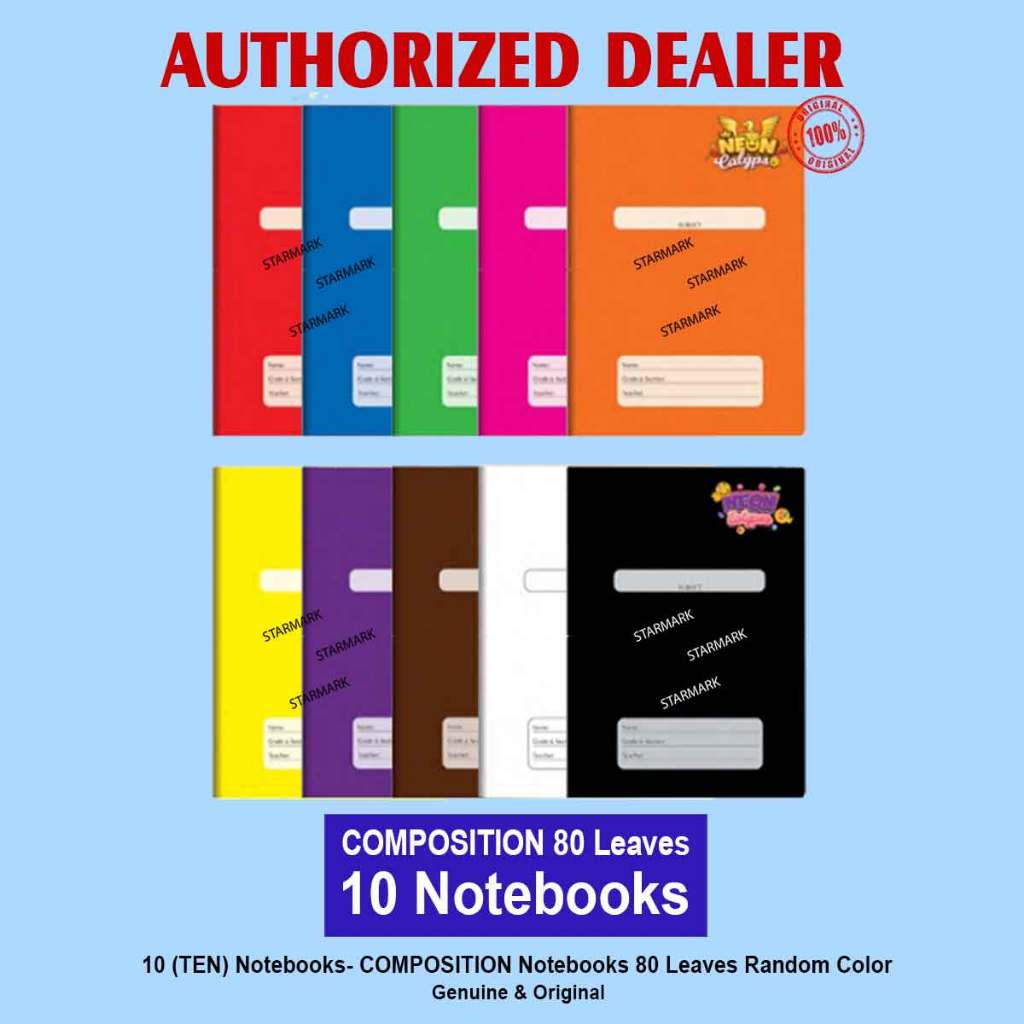 COMPOSITION Notebook Notebooks 80 leaves Note Book Note Books Random ...