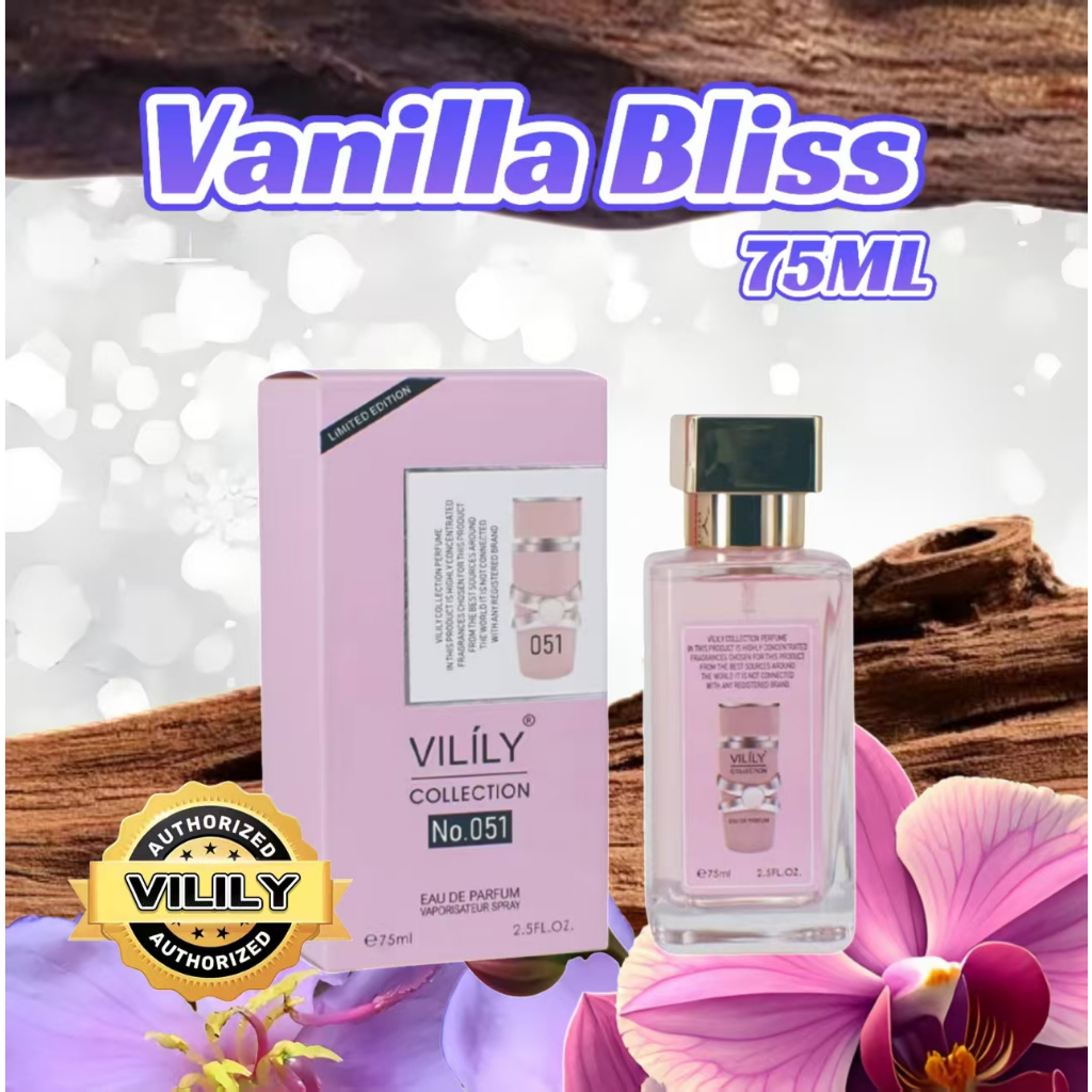 VILILY 75ML Collection Perfume Long Lasting Fragrance | Shopee Philippines