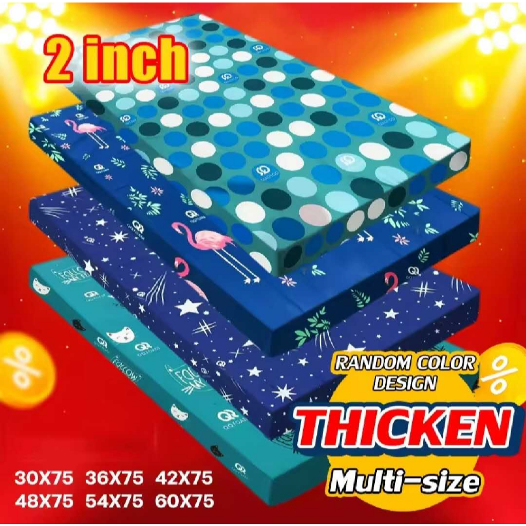 QQ Foam thick 100% ORIGINAL ( Single / Double / Queen / Family ...