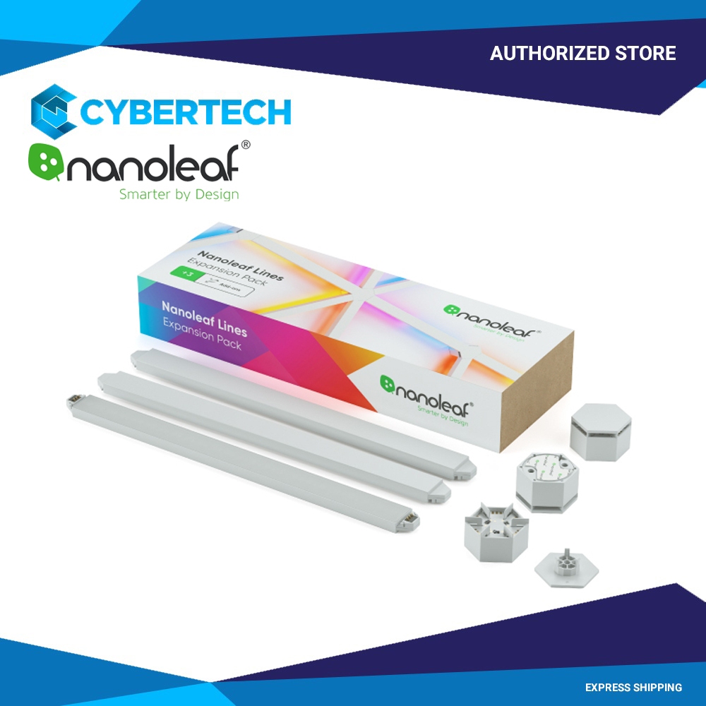 Nanoleaf Lines 60 degree - Expansion Pack, Lines Only (3 Light Lines) (NL59-E-0001LW-3PK ...