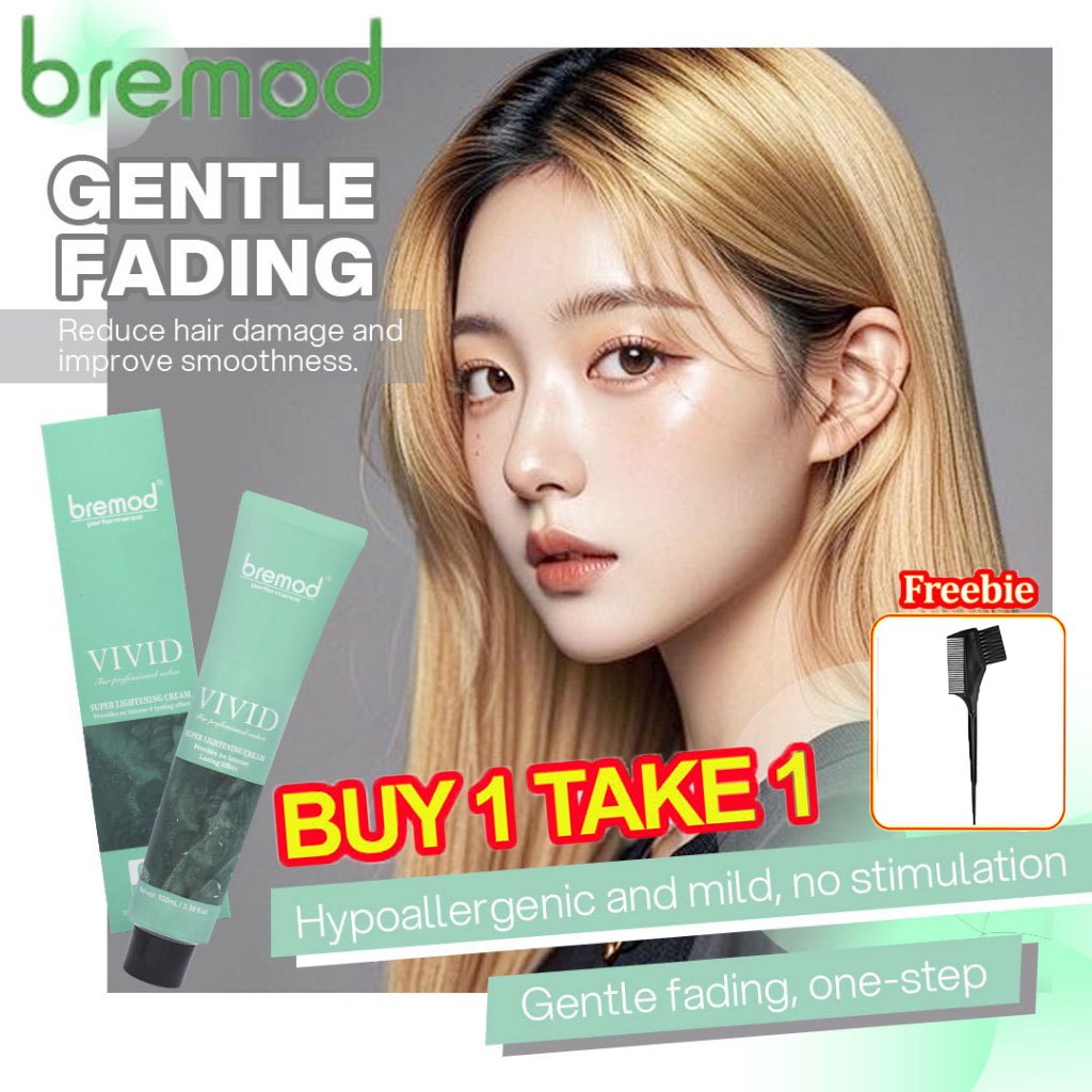 Bremod 0.000 Fading paste Mild bleaching 100ml Fashion Colour Dye Set ...