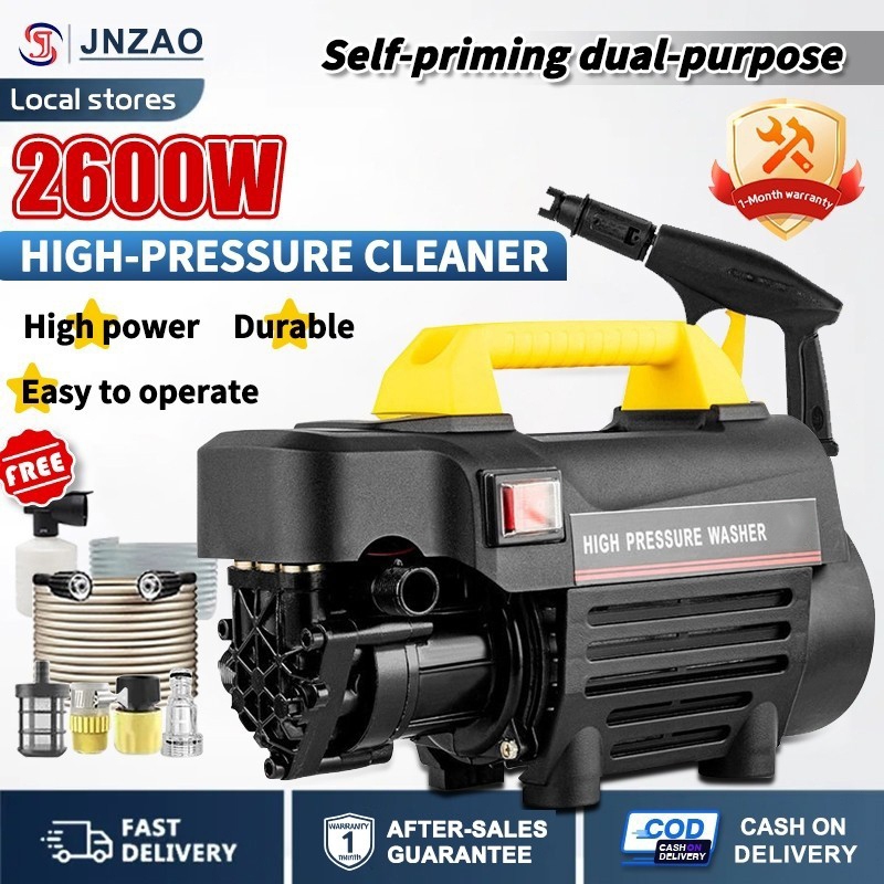2600W Home Use High Pressure Car Washer Automatic Car Washer Portable ...