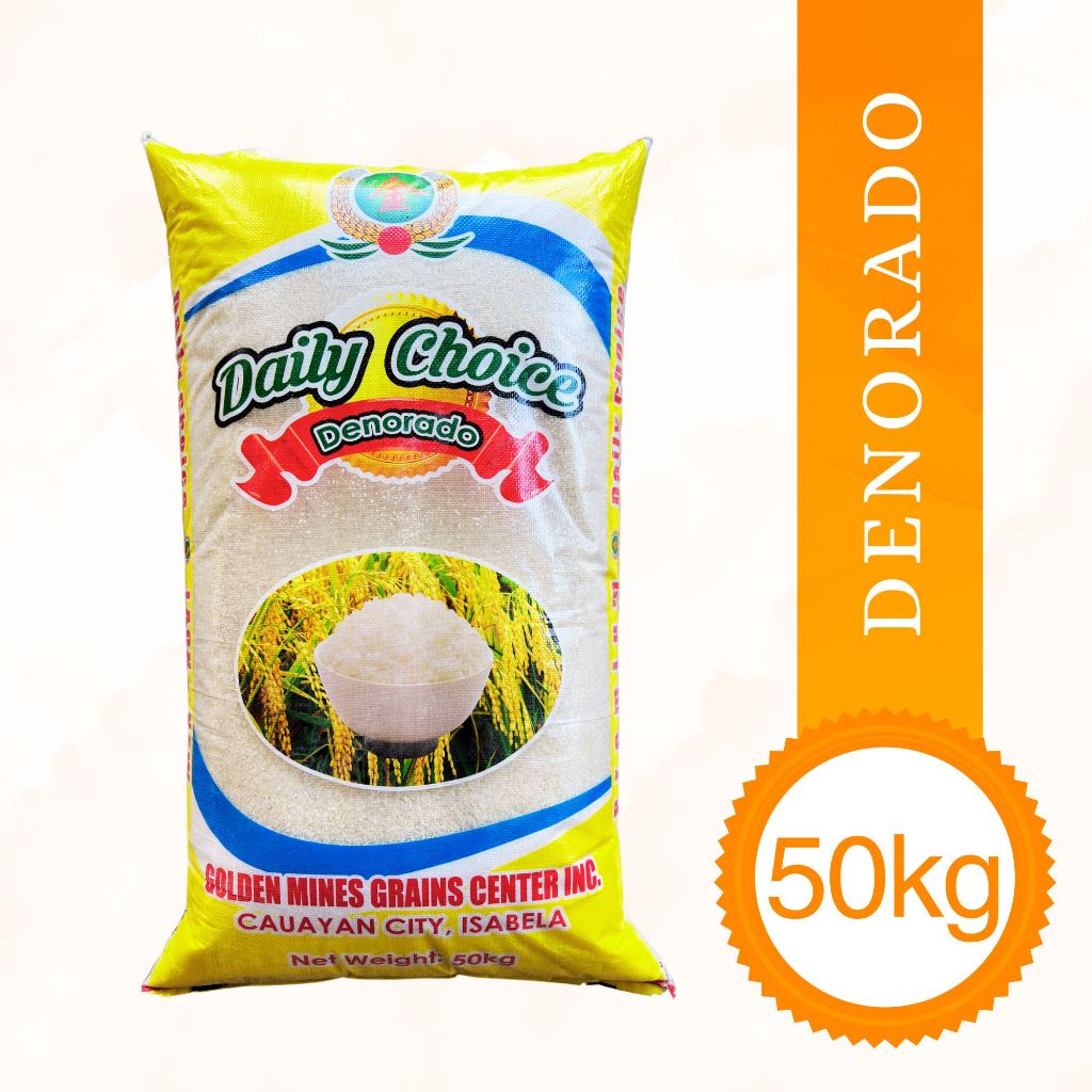 DAILY CHOICE Excellent White Rice Organic 50kg LAON (Denorado Bigas ...