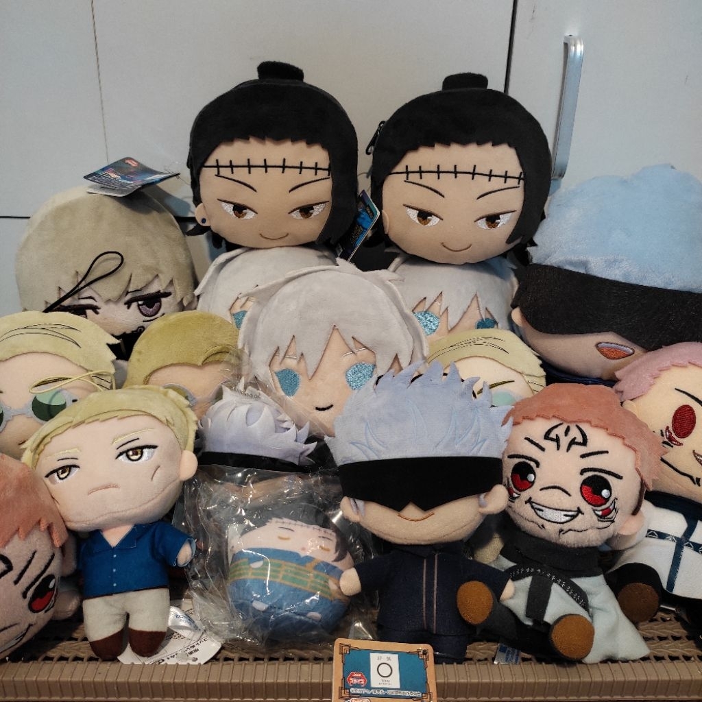 NEW!! Authentic JJK Jujutsu Kaisen Plush Anime Merch - Gojo Geto Maki ...