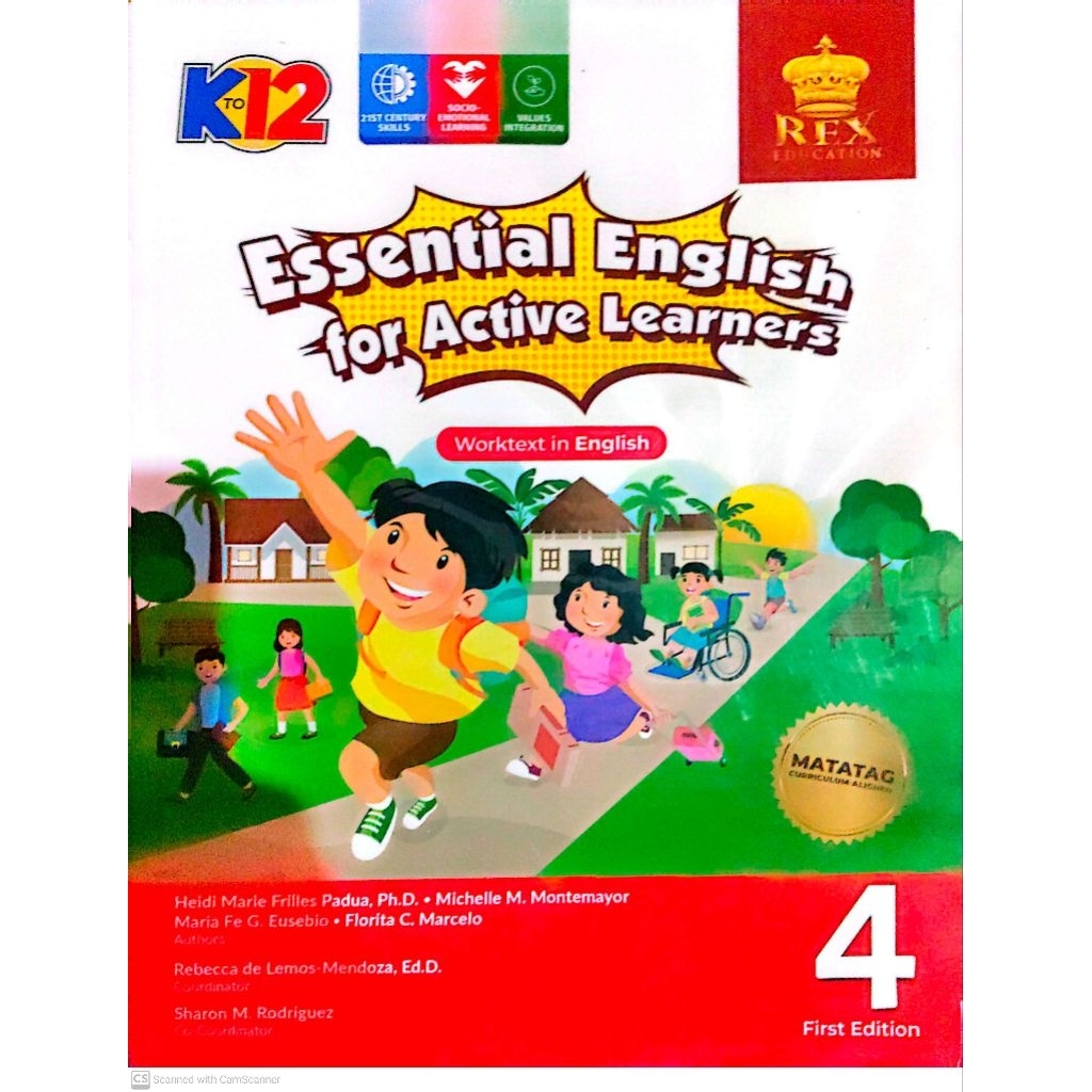 ESSENTIAL ENGLISH FOR ACTIVE LEARNERS 4 (2024 MATATAG EDITION) | Shopee ...