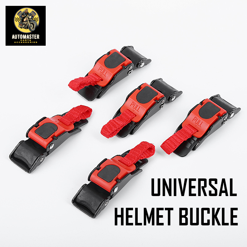 AUTOMASTER PER PIECE Universal Motorcycle helmet buckle quick release ...