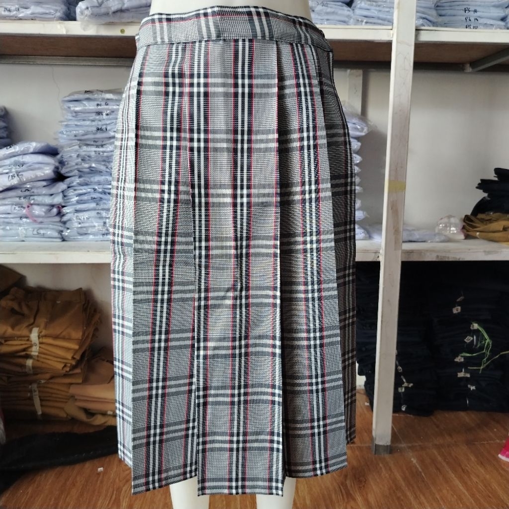 CHECKERD PALDA KATRINA FABRIC SCHOOL UNIFORM KIDS TO ADULT GOOD QUALITY ...