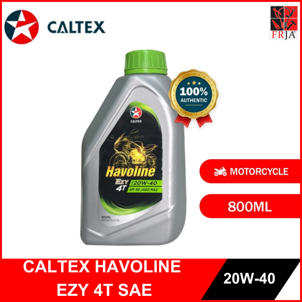 CALTEX HAVOLINE EZY 4T SAE 20W40 800ML | Shopee Philippines