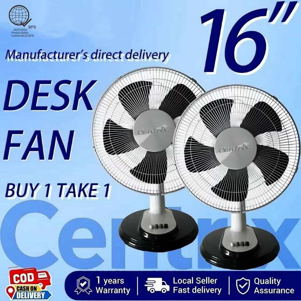 Centrix BUY 1 TAKE 1 COD 16 Inches Industrial Desk Fan High Quality ...