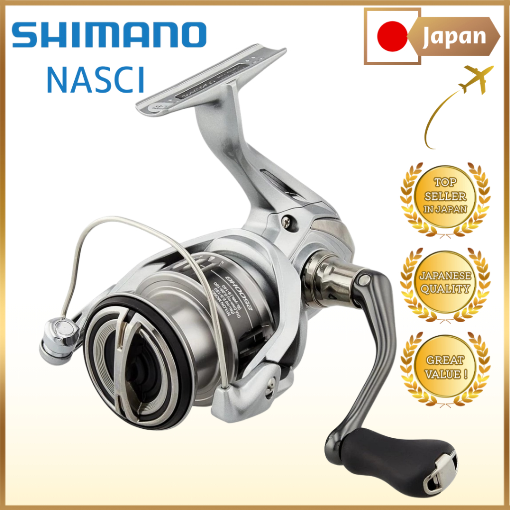 Shimano Spinning Reel 21 Nasci High performance model Japan Original Fishing Gear Direct from ...