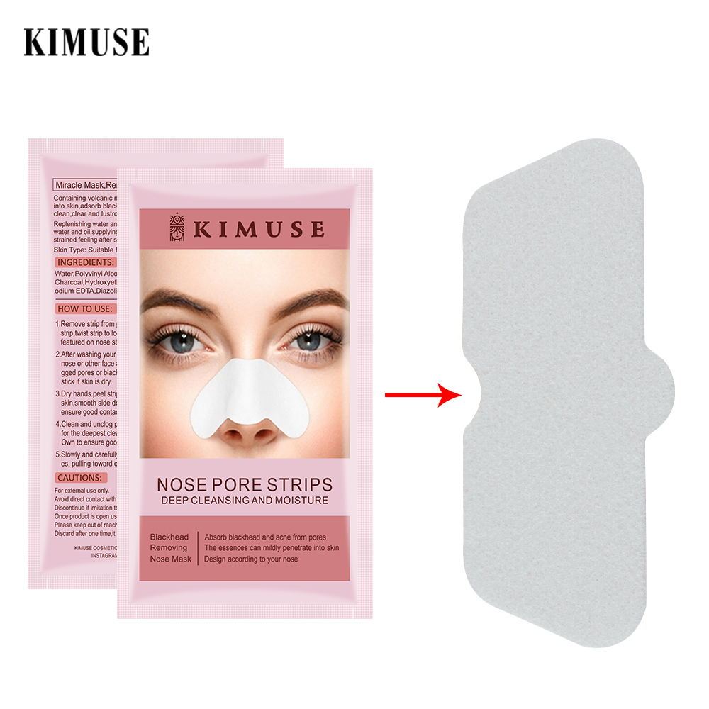 KIMUSE Nose Pore Strips Deep Cleansing and Moisture(1pcs) | Shopee ...