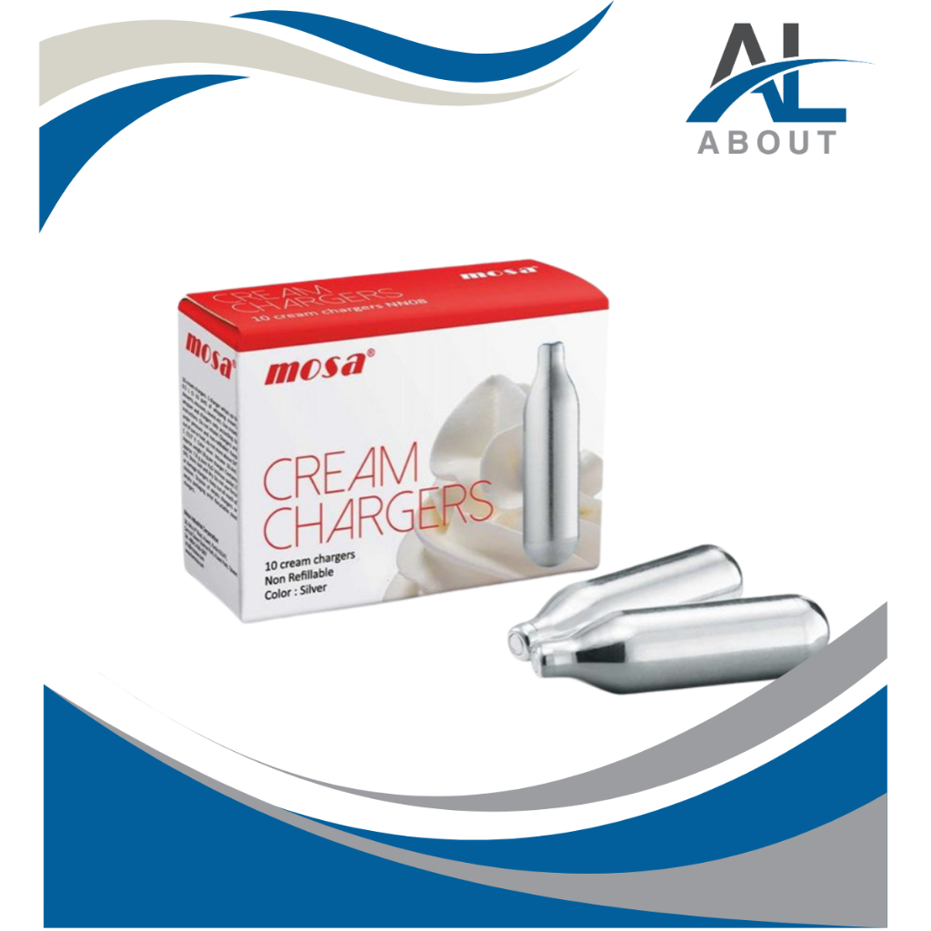 MOSA Cream Charger *10PCS 8G - MOSA N20 | Shopee Philippines