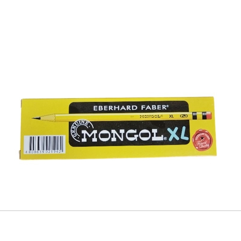 Mongol #2 Regular and Mongol XL Jumbo genuine original 1 dozen per box ...