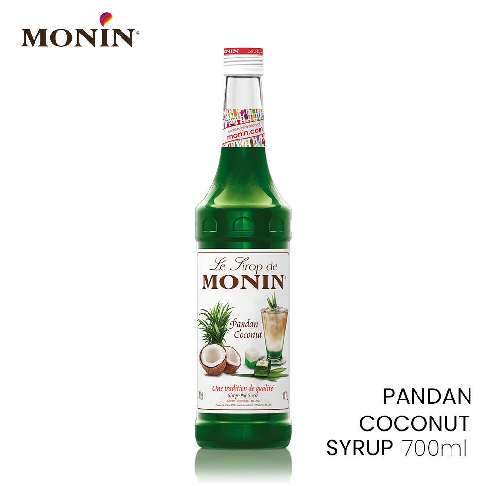 MONIN Pandan Coconut Syrup 700ml | Shopee Philippines