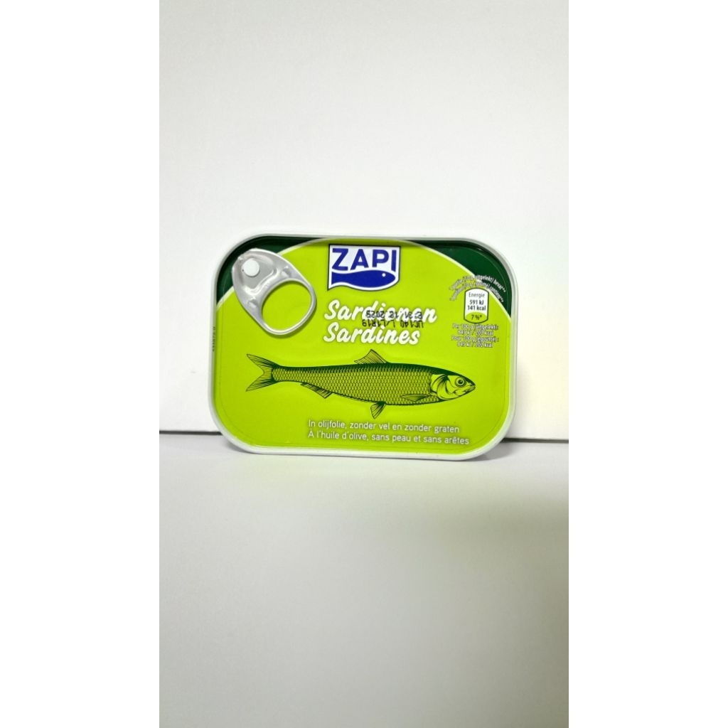 ZAPI SARDINES IN OLIVE OIL 105g | Shopee Philippines