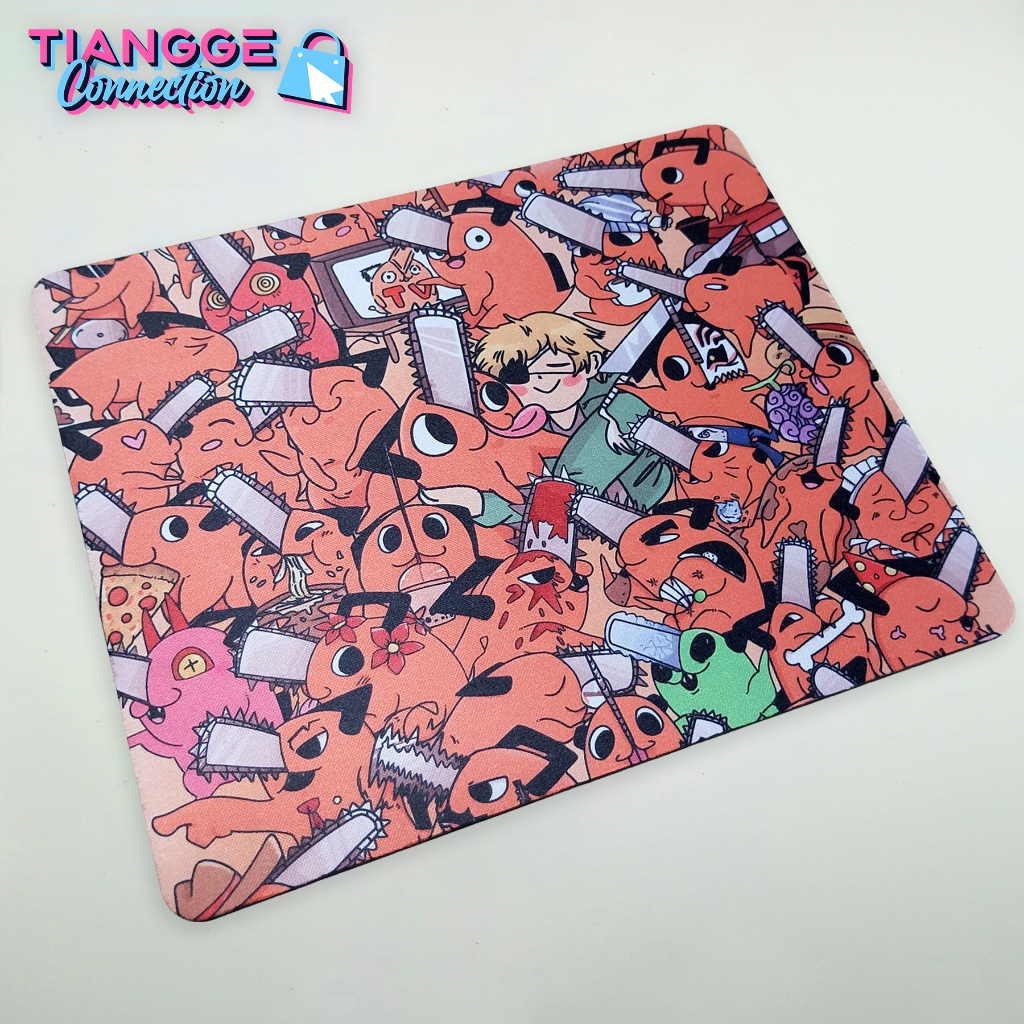 Pochita MOUSE PAD (chainsaw man anime) for pc computer laptop gadget ...