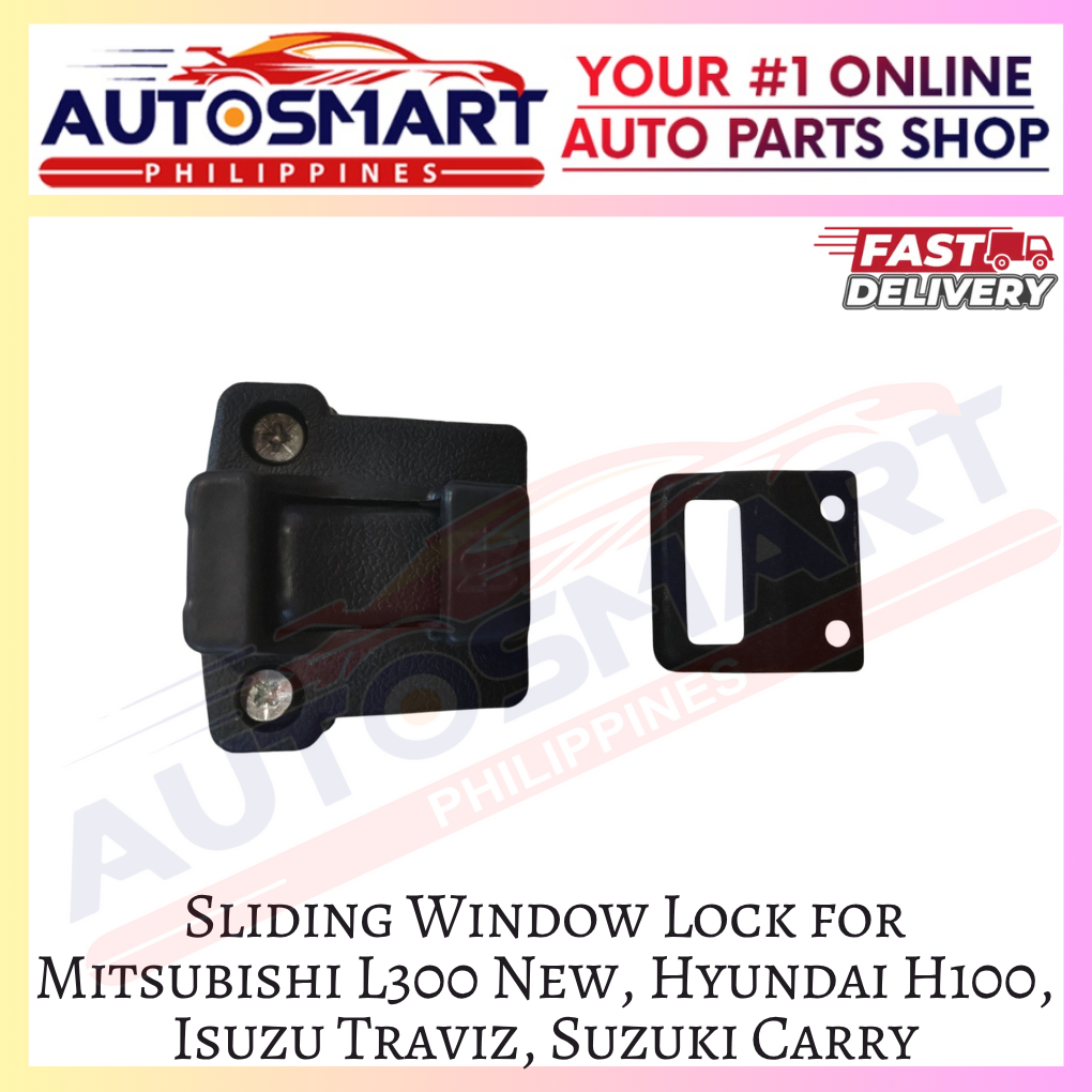 Sliding Window Lock for Mitsubishi L300 New, Hyundai H100, Isuzu Traviz ...