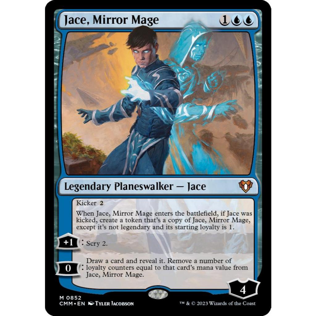 MTG - Jace, Mirror Mage (CMM) | Shopee Philippines