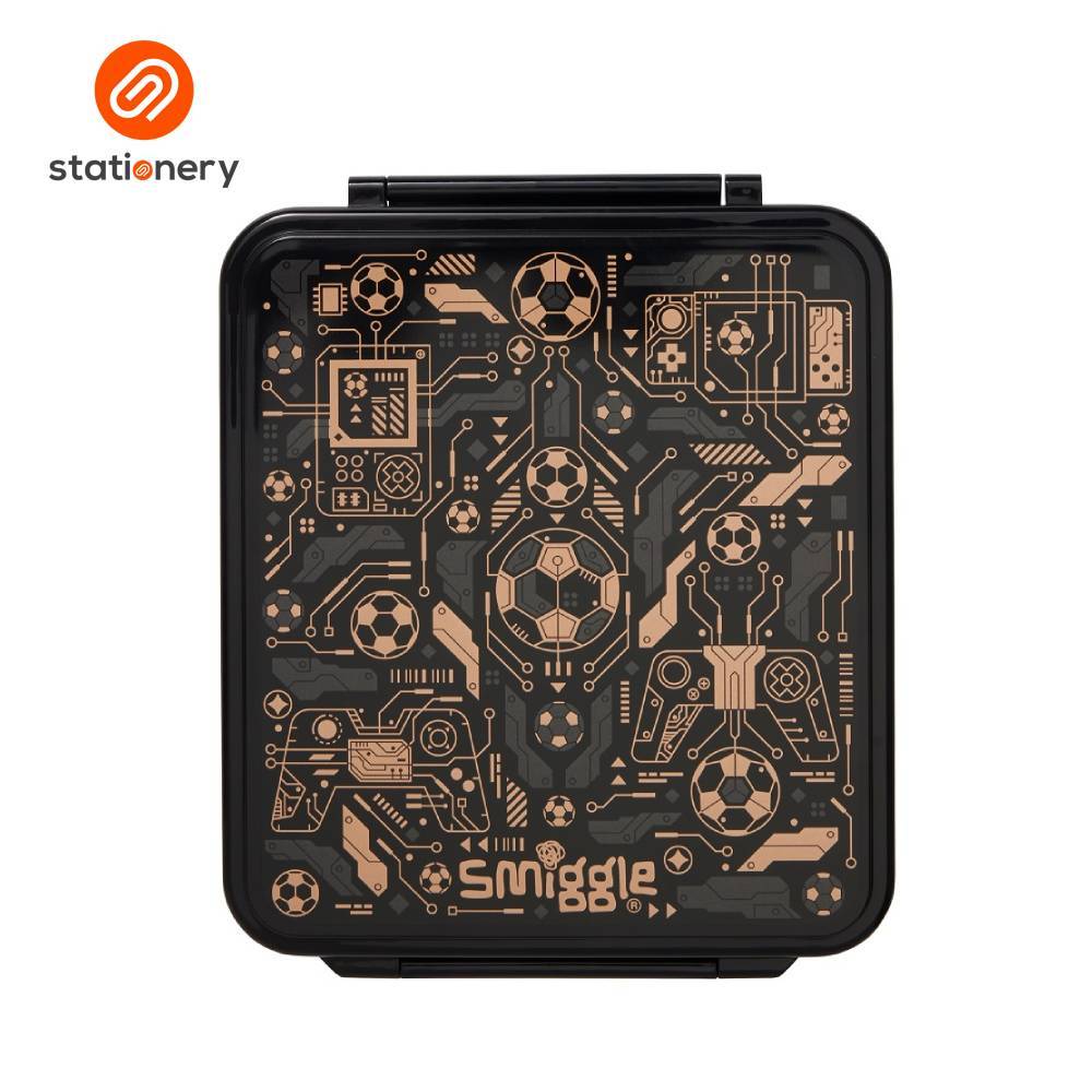 Smiggle Livewire Bento Lunchbox with Insulated Food Jar - Black | Shopee Philippines