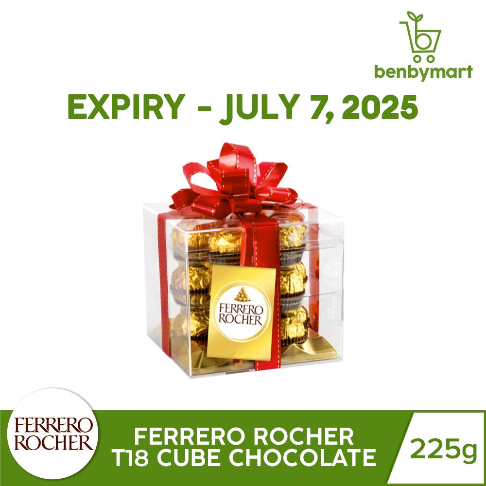 Ferrero Rocher T18 Cube Chocolate (Expiry July 7,2025) | Shopee Philippines
