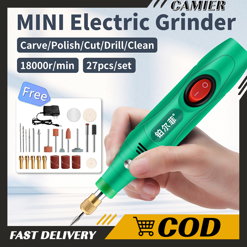 12V Cordless Mini Electric Grinder Set Grinder Tool Set Power Tools For ...