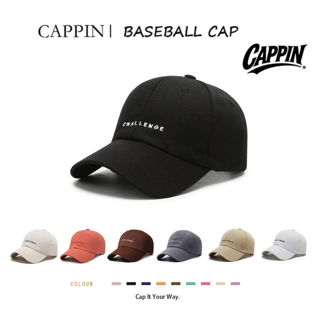 CAPPIN CHALLENGE Korean Cap | K-Style Unisex Hat | Trendy Summer Look ...