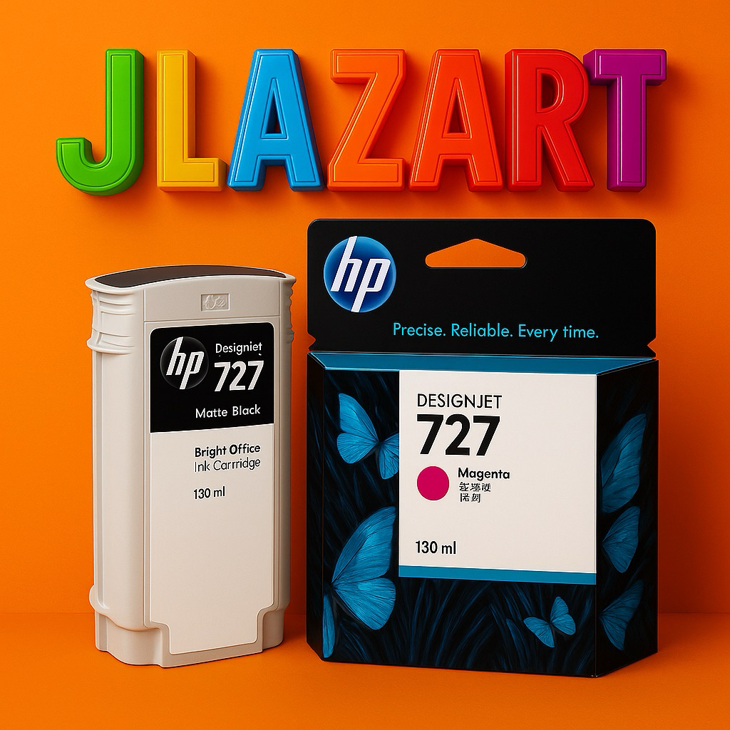 HP ink 727 (130ml.) (Matte Black), (Photo Black), (Cyan), (Yellow ...