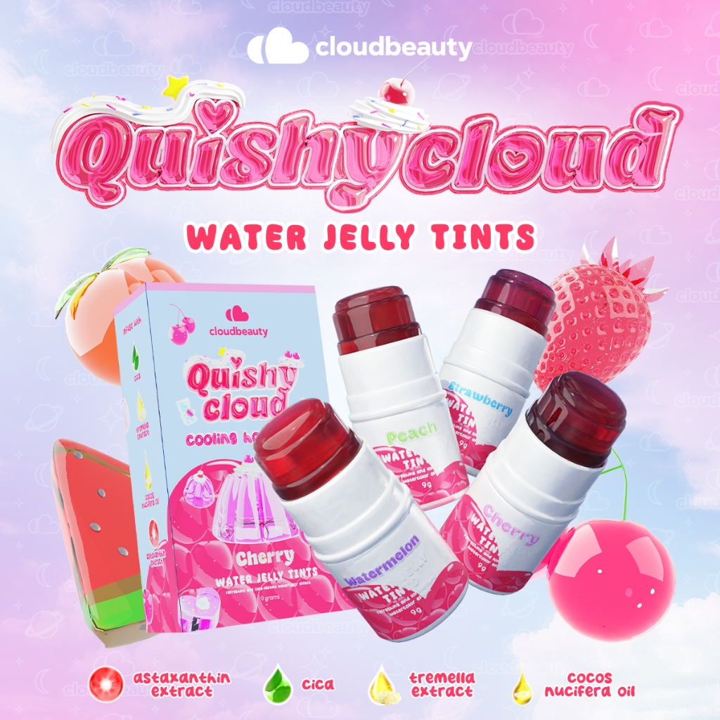 Cloudbeauty Quishy Cloud Jelly Blush – Multi-Use Cooling Water Jelly ...