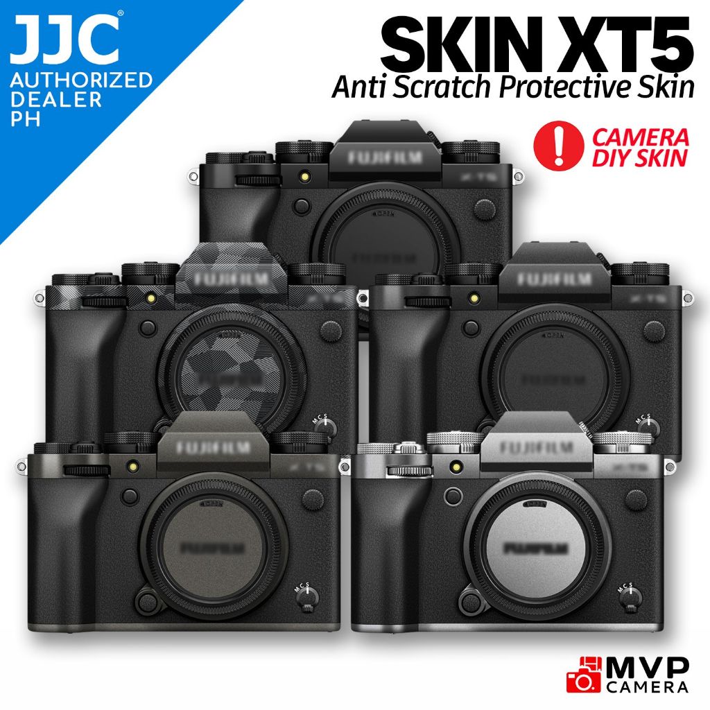 JJC Anti-Scratch Protective 3M Skin Film Decal DIY Installation for Fuji Fujifilm XT5 X-T5 MVP ...