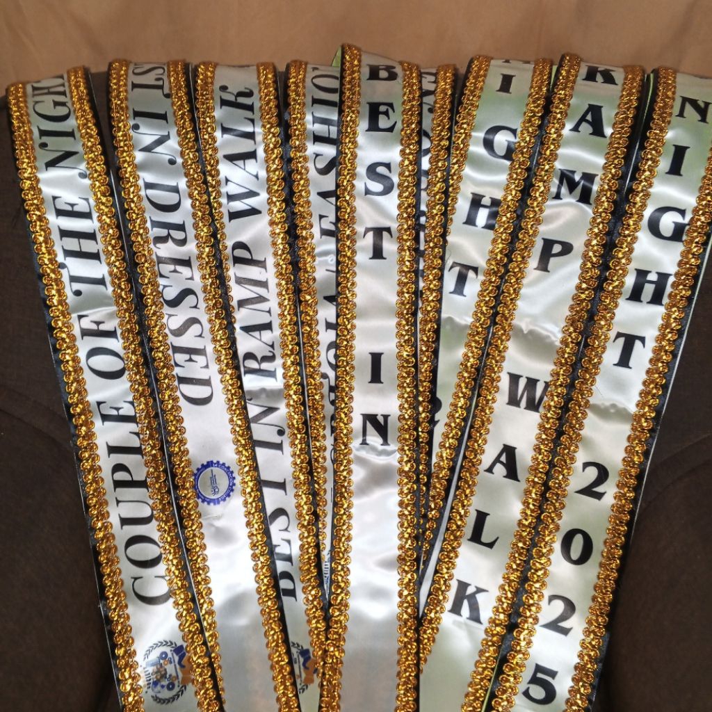 Sash/School Pageant/ Different Occasion and Event | Shopee Philippines