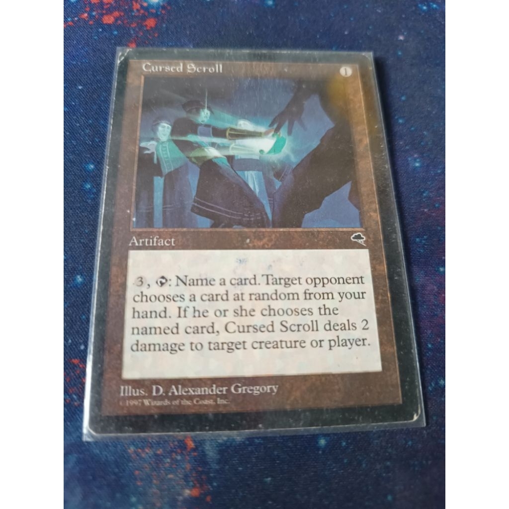 Cursed Scroll (DMG) mtg card | Shopee Philippines