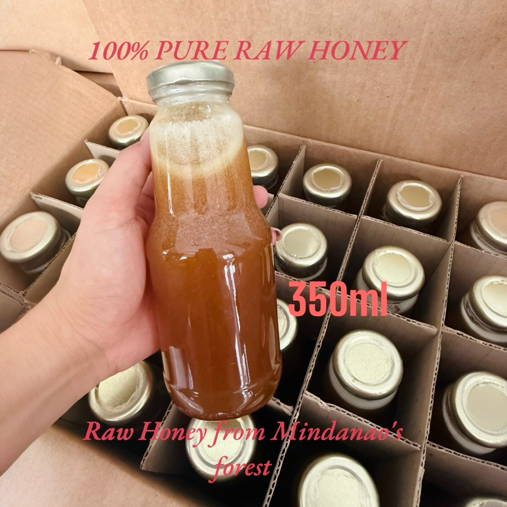 100% PURE WILD HONEY 350ML (RAW HONEY) | Shopee Philippines