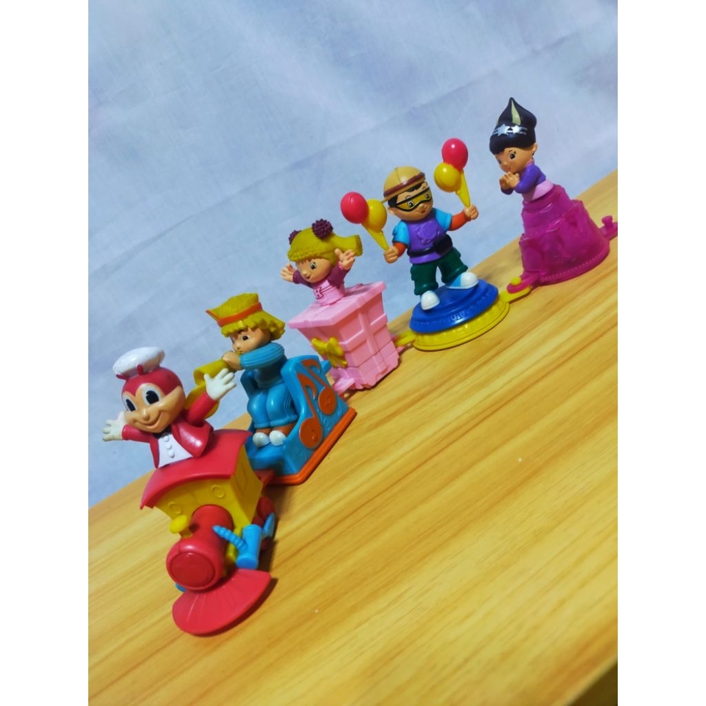 Jollibee Jolly Joy Train Complete Set / Jollibee Toys | Shopee Philippines