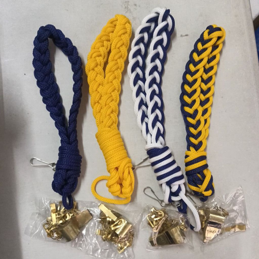 Lanyard w/pito(security guard accessories) BLUE,YELLOW,BLUE/WHITE ...