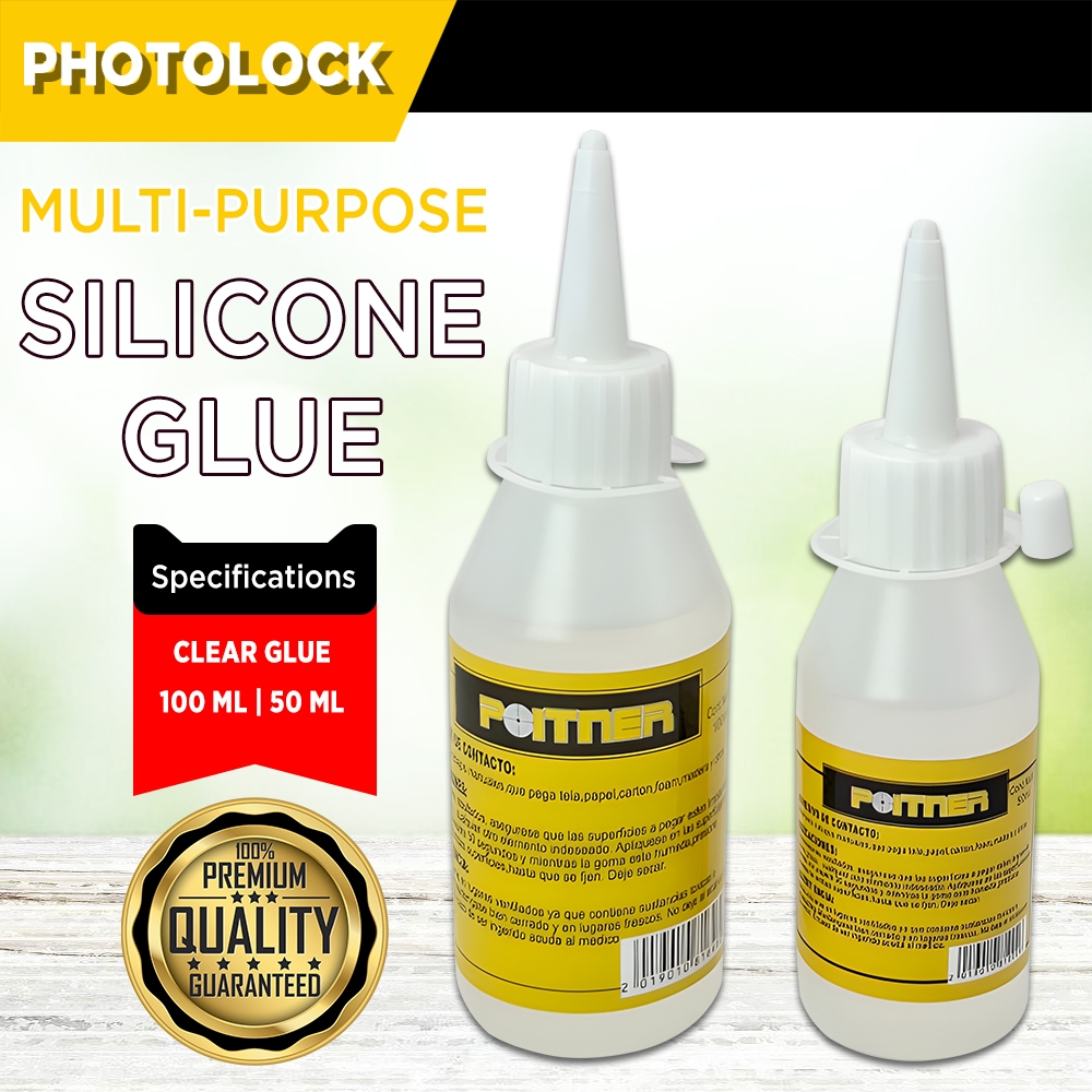 Multi-Purpose Silicone Glue/ Clear Glue 100ml/50ml | Shopee Philippines