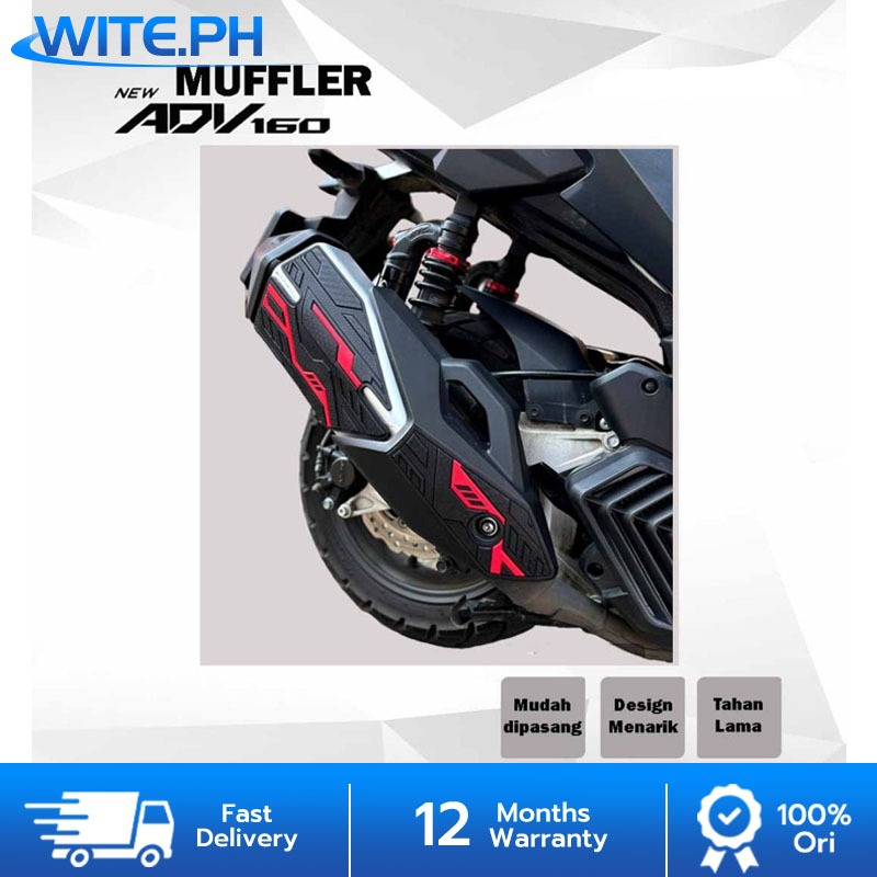 Honda Adv 160 Body Protector Muffler Exhaust Cover | Shopee Philippines